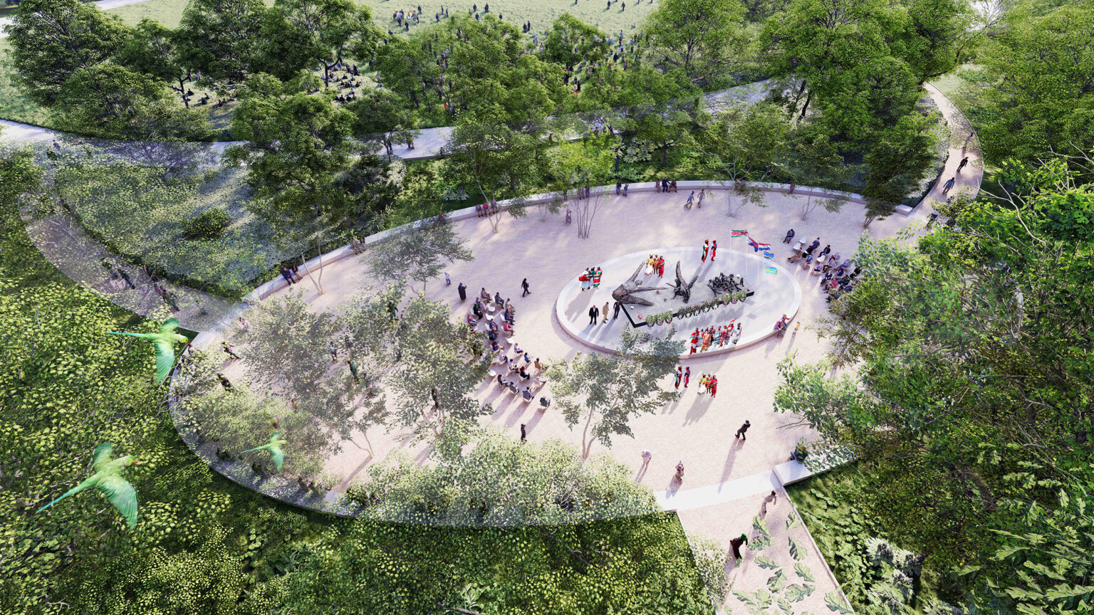 Slavernijmonument Oosterpark Amsterdam - Sant en Co